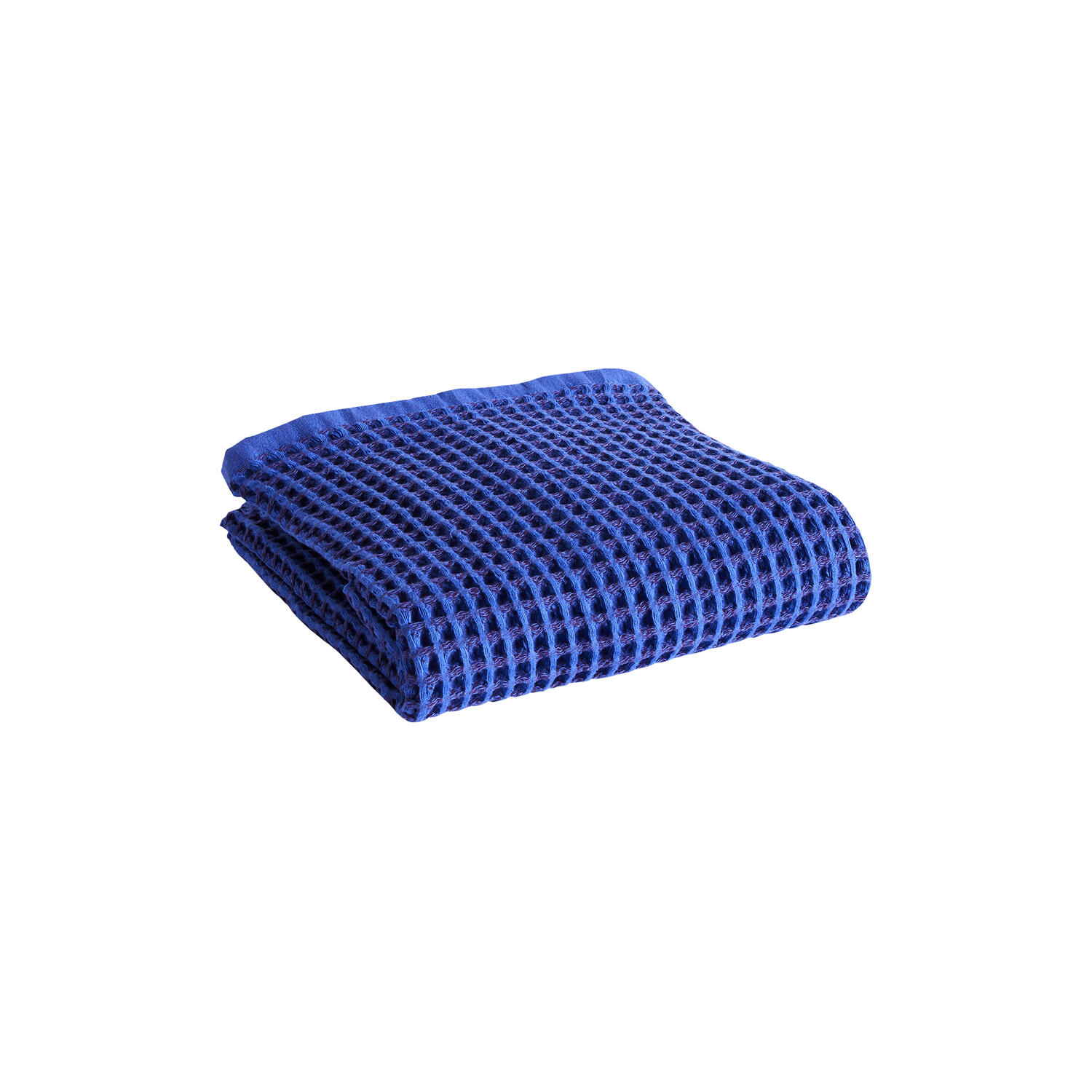 Kjøp Waffle badehåndkle, vibrant blue fra HAY