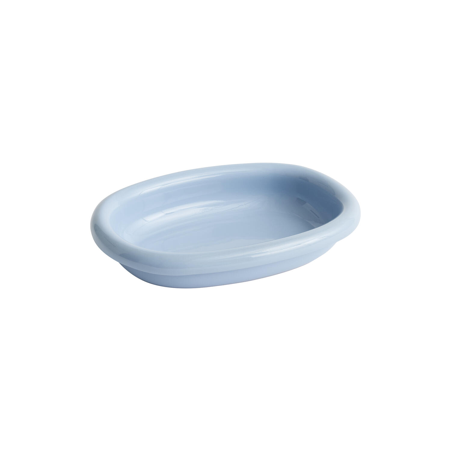 Kjøp Barro Oval fat S, light blue fra HAY